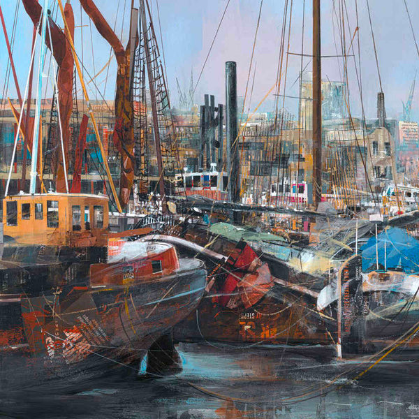 Collector's Edition: 30-inch Thames Barges, London - Ed Robinson ...